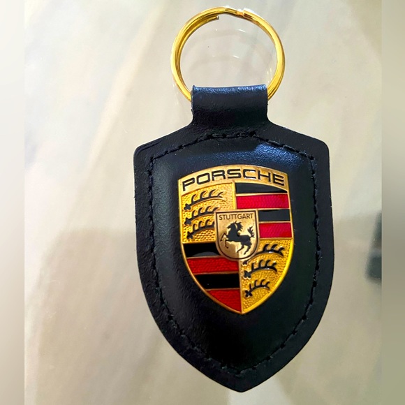 Porsche Design | Accessories | Porsche Leather Key Fob Nwot | Poshmark